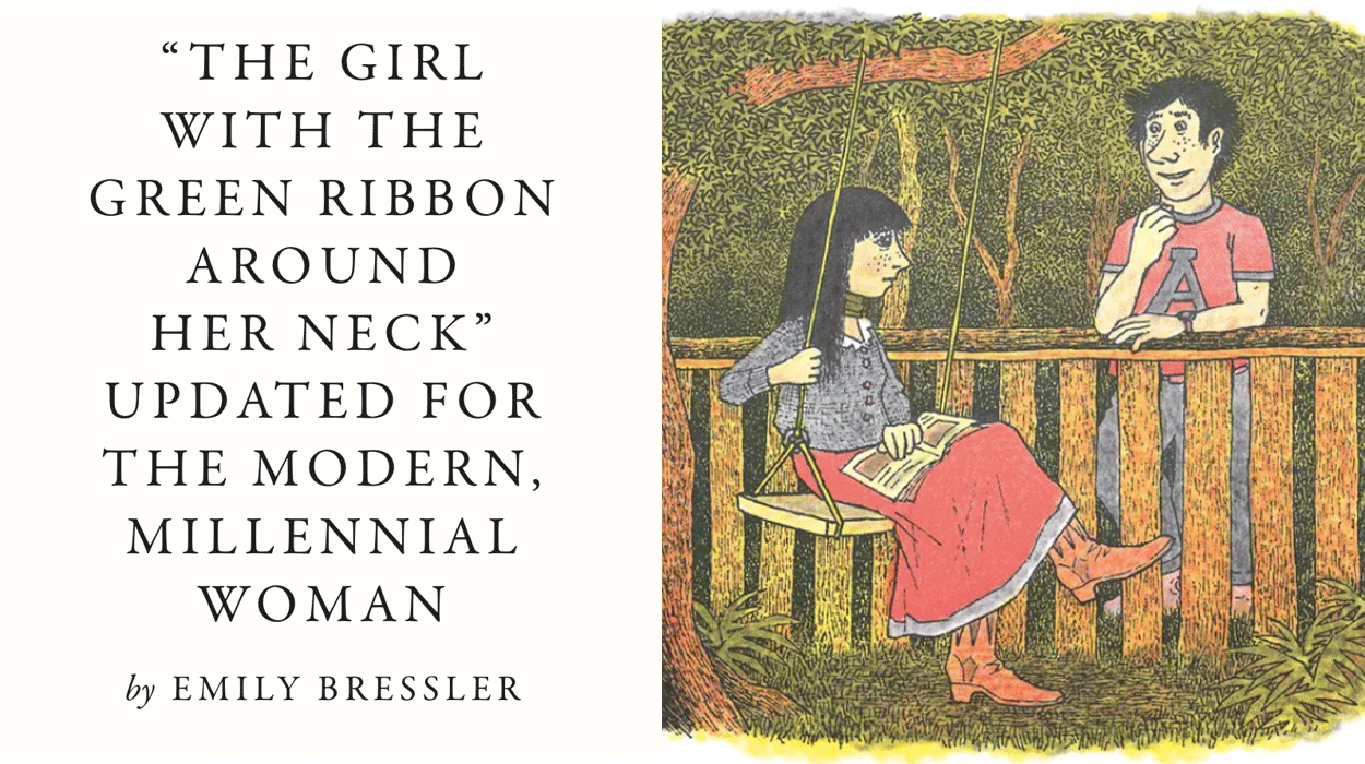 “The Girl with the Green Ribbon Around Her Neck” Updated for the Modern ...
